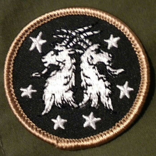 Old Goat Patch 2 Inch Diameter Embroidered Patch | Etsy