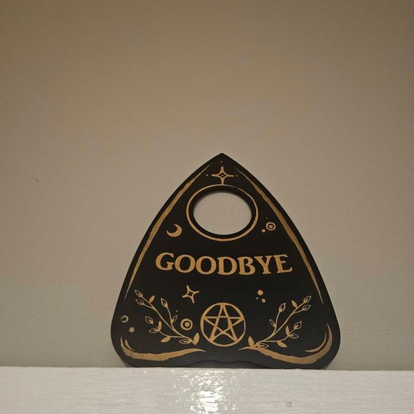 Decorative Planchette // Laser Engraved Spirit Board Pointer // Gothic ...
