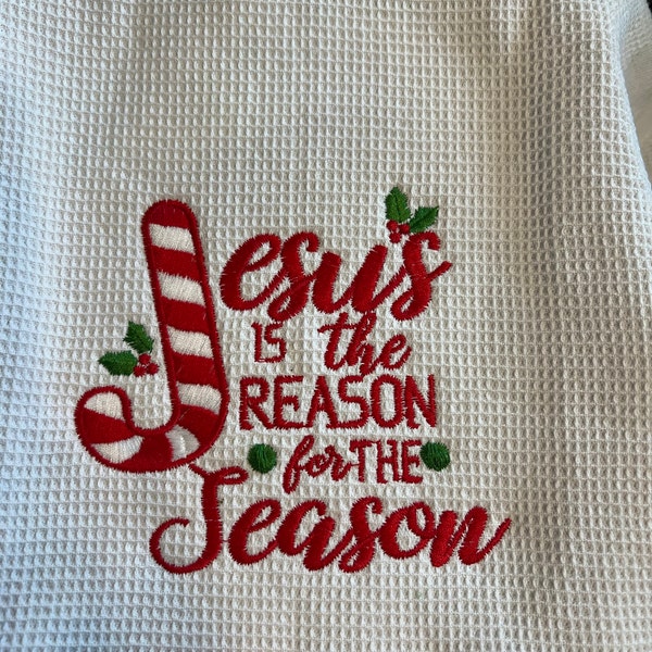 Jesus is the Reason - Machine Embroidery Design - Etsy