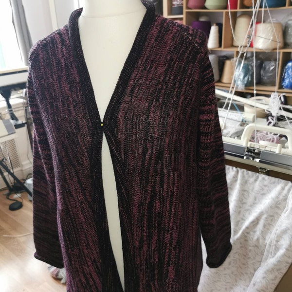 Knitting Machine Pattern Sweet Cardigan PDF Unique Seams Pattern - Etsy