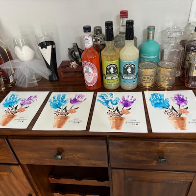 Preschool Graduation Handprint Art Craft, Printable Last Day of School ...