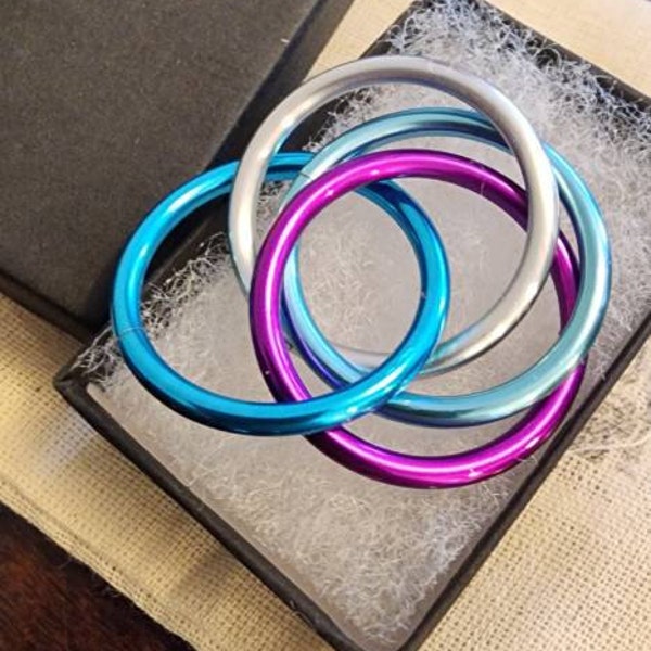 Möbii® RING: Stylish Discreet Fidget Jewelry, Spinning Rings, Möbius ...