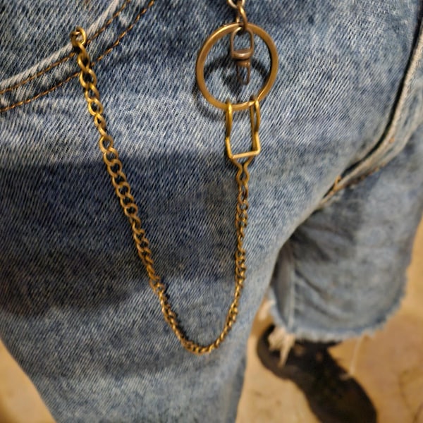 Vintage Look Dual Time Zone Pendant Watch - Brass Necklace, Retro ...