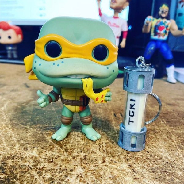 Star Trek Borg Cube Glow in the Dark Keychain - Etsy