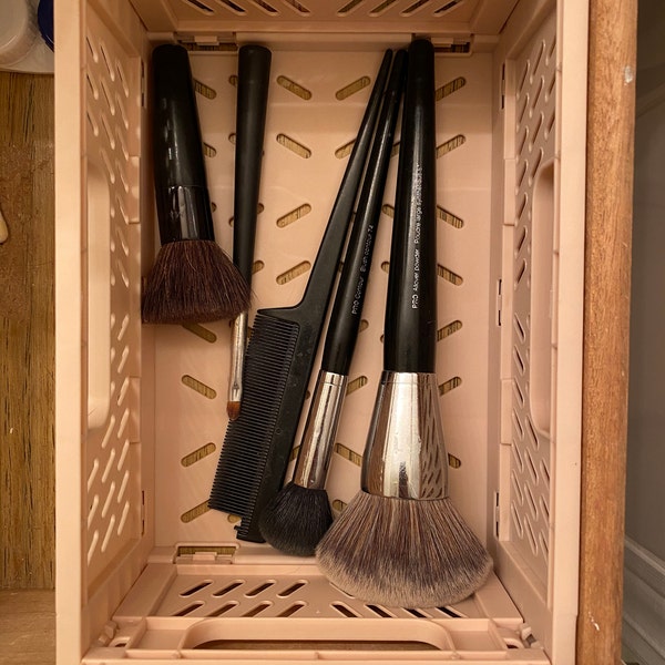 SMALL Color Storage Crate | Set of 4 | Pastel Foldable Stackable ...