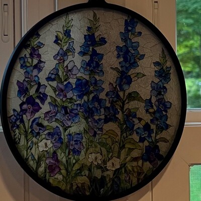 Werewolf Stained Glass Window Cling Werewolf Window Film Werewolf ...