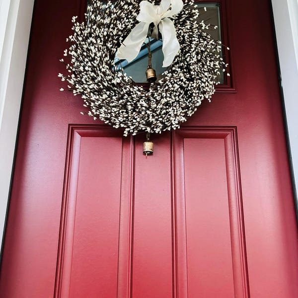 Yuletide Bells Set of 3 Large Rustic Gold Bells With Rope Standing ...