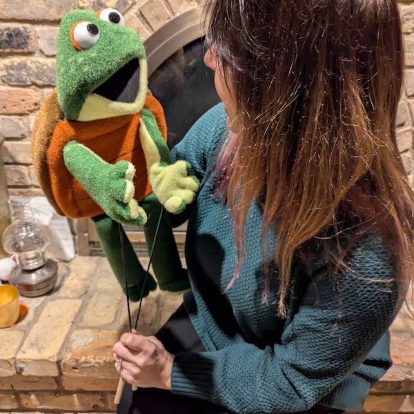 Monster Practice Puppet by Uzzyworks. Professional Hand and Rod "muppet ...