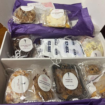 Sugar Free Breakfast Pastry Box SUNRISE PASTRY BOX Fresh Homemade ...