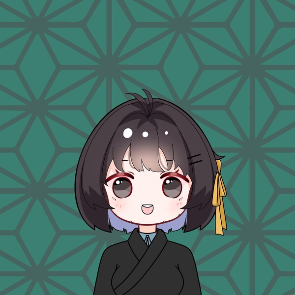 Custom Cute Chibi Portrait Commission Personalized Anime Cartoon Art ...