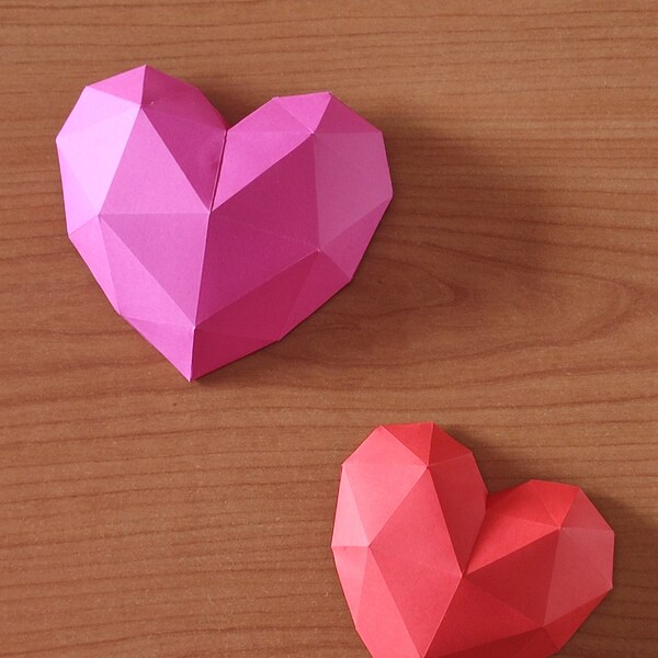 Heart: Digital Downloadable PDF File for Making Model From Paper in ...