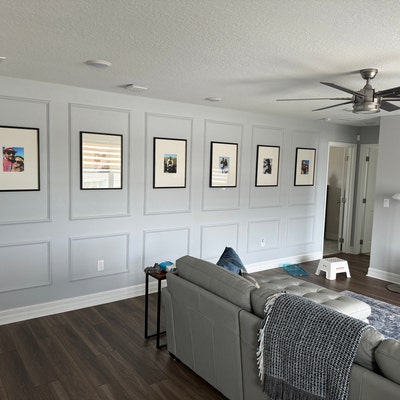 Wall Molding Package Ready to Assemble, Pre-cut Factory Primed, Nested ...