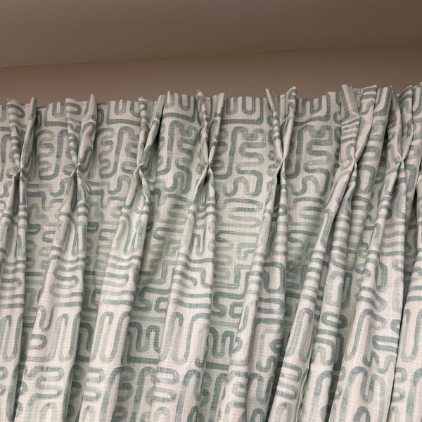 Add Pleats to Our Drapes- Triple or Double Pinch Pleated Curtains- Fan ...