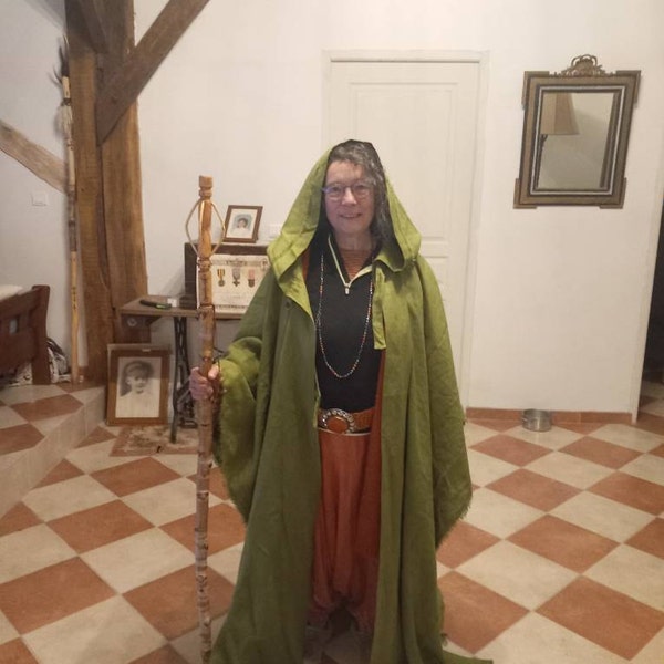 Double Sided Cloak. Unisex Cloak/ Blue Cloak. Water Resist Cloak ...