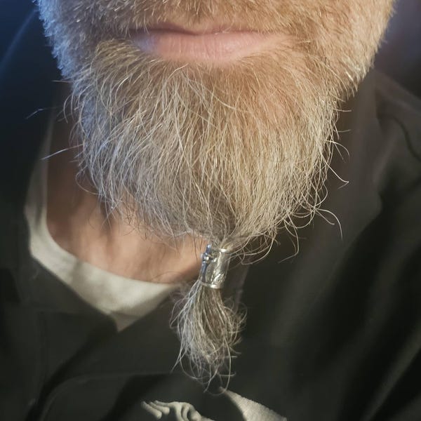 Bronze Beard Beads - Hair Beads - Beard Jewelry - Beard Accessories ...