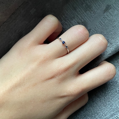 Womens Small Promise Ring Simple Promise Ring Dainty Gold - Etsy