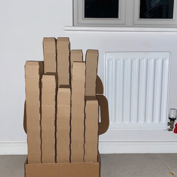 Mega Cardboard Building Blocks 200XXL GIGI Bloks Set | Big Interlocking ...