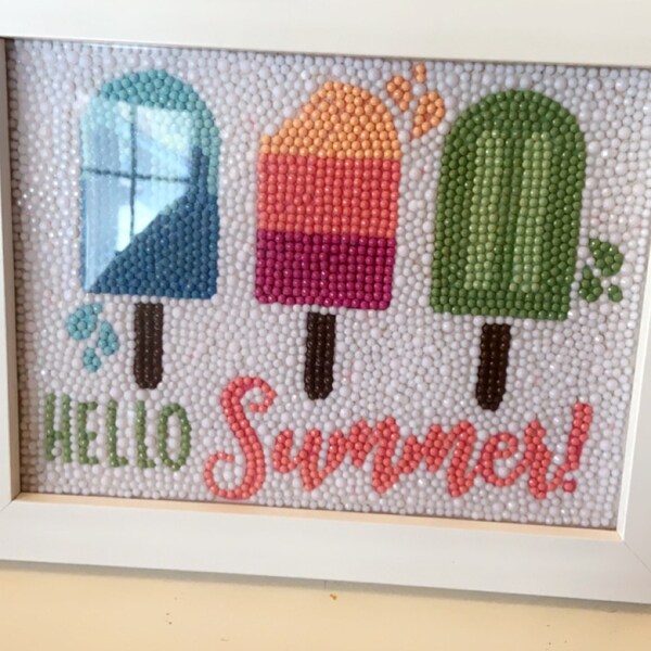 Summer Diamond Art Kit - Etsy