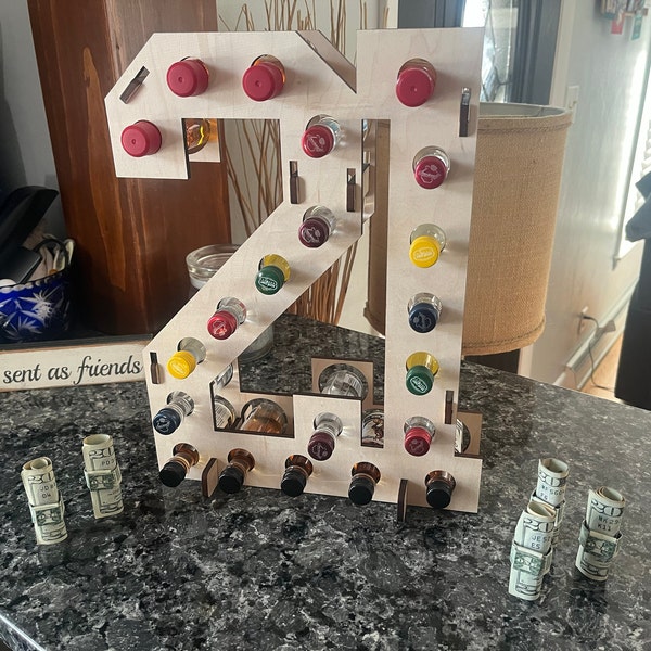 Custom Number Shots Holders **your NUMBER Choice** - Etsy