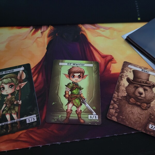 Insect Tokens for MTG 3 Cards 2-sided - Etsy