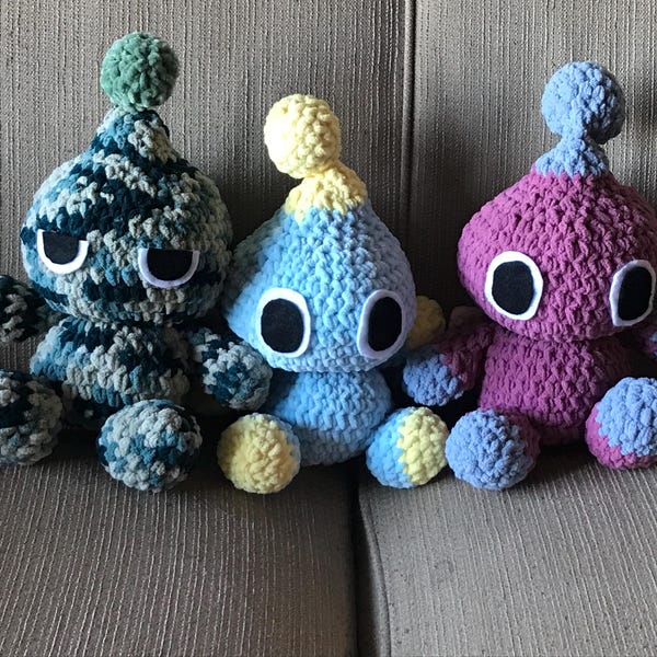 Lil Chao Guy - Sonic Amigurumi Pattern - Etsy