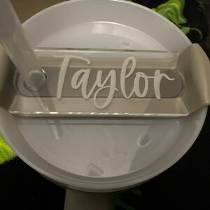 Stanley Name Plate Stanley Cup Accessories Personalized Stanley Cup ...