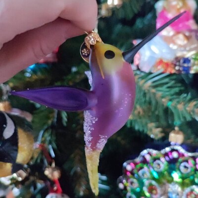 Handmade Glass Duck Clip On, Christmas Ornament, Collectible Bauble - Etsy