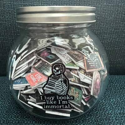 CUSTOM MINI COMIC Book Box: Mini Book Cube, Book Gift, Book Trinket ...