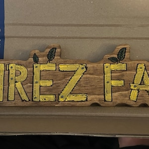 Realistic Custom Minecraft Sign - Etsy