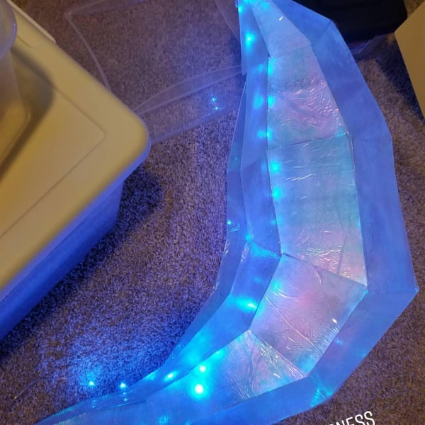 Ahri K/DA Eva Foam and SINGLE Tail Crystal Pattern for Cosplay - Etsy