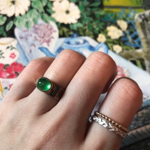 Turquoise and Ruby Band-gold Multiple Gemstone Band-stacking | Etsy