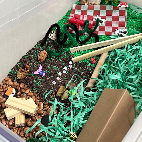 Camp Sensory Bin, Camp Activity, Pretend Play, Sensory Toy, Play Kit ...