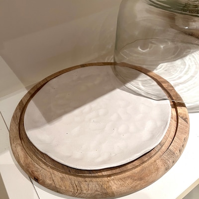Porcelain Handmade Plate With Pinched Edge Jewellery Dish - Etsy
