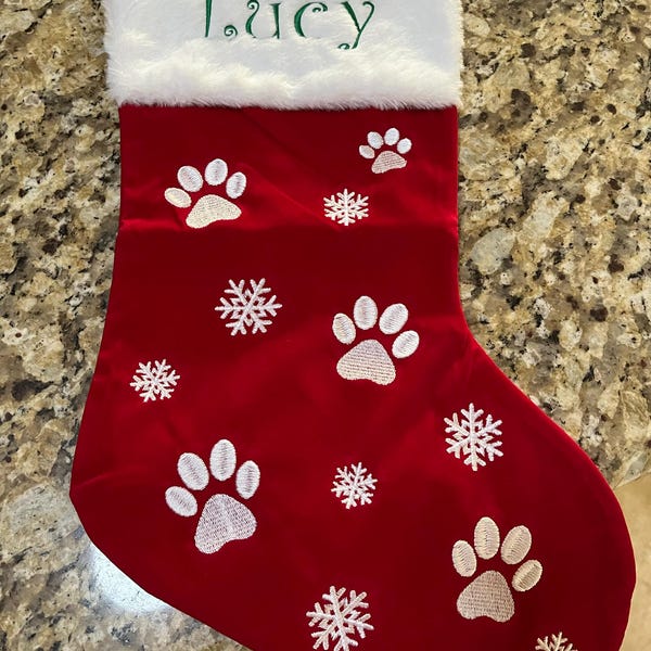 Personalized Christmas Stockings, Custom Christmas Stocking ...
