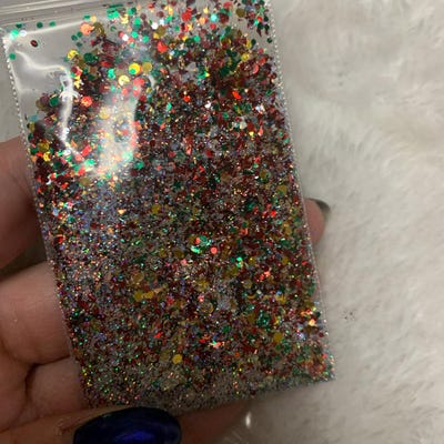 GRASS TUFT Grass Shape Glitter Cute Fun Loose Glitter for Nail Art Hair ...