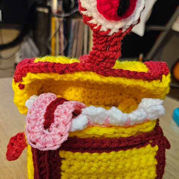 Mimic Chest Crochet Amigurumi Pattern - Etsy