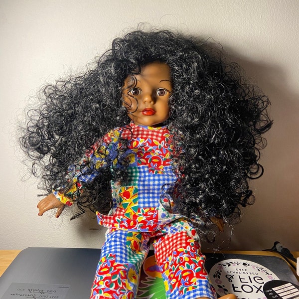 Mid-century Slate Blue Metal Doll Trunk - Etsy