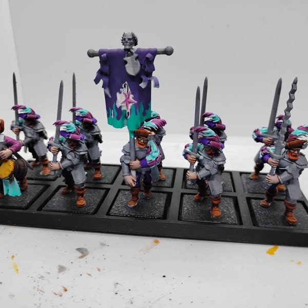 Orcs Stencil for Miniature Wargame Painting - Etsy