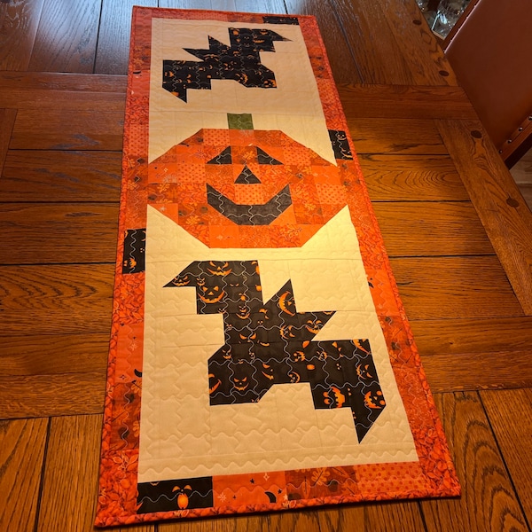 PDF Halloween Quilt Pattern - Bat Quilt Pattern - Etsy