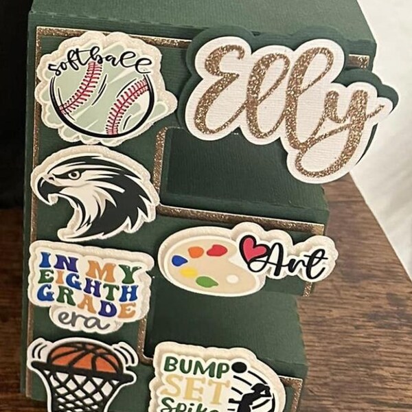 Cheer Team Gifts 3D Letter Personalized Cheerleader Gift Cheer Coach ...