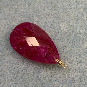 Natural Ruby Long Drop 10x30mm Briolettes,ruby Briolette,ruby Tear Drop ...