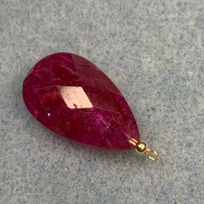 Natural Ruby Long Drop 10x30mm Briolettes,ruby Briolette,ruby Tear Drop ...
