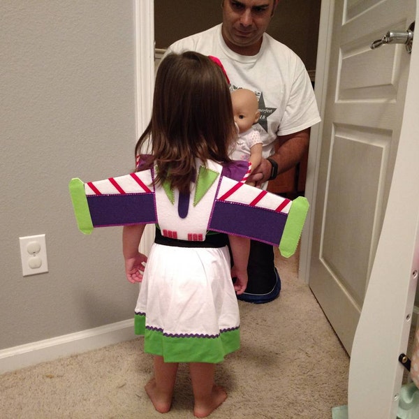Buzz Lightyear Inspired Wings, Toy Story Costume, Space Ranger Wings ...