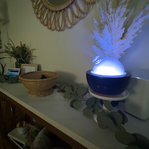 Essential Oil Diffuser White & Wood Grain Diffuser - Etsy