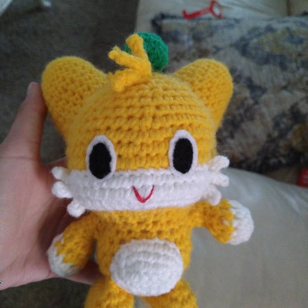 Neutral Chao Keychain PDF Crochet Pattern - Etsy