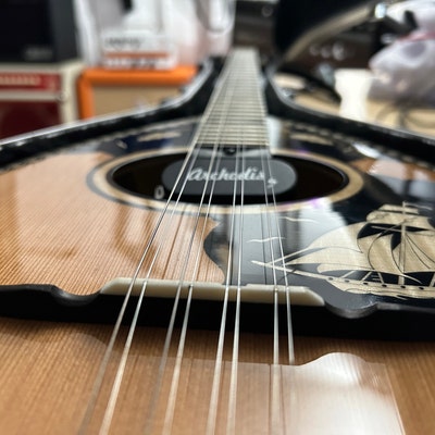 Original Mandolin Handmade Traditional Greek Flat Back Mandolin - Etsy