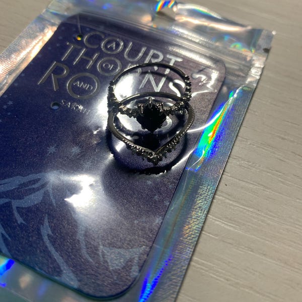 Acotar Officially Licensed, High Lady of the Night Court Ring, Feyre ...