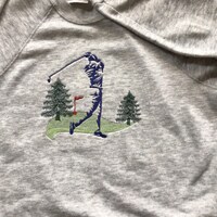 Lady Golfer Machine Embroidery Design, Golf is Life Female Golfer Stick ...