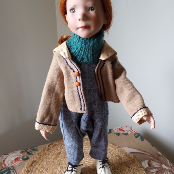 Sewing Pattern "coline" for Ruby Red Fashion Friends and Little Kidz ...