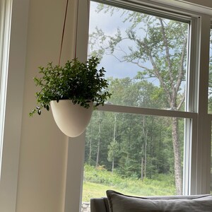 Large Hanging Bullet Planter Ceramic Porcelain Hanging | Etsy